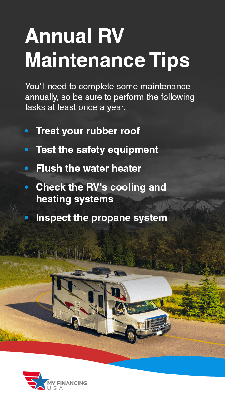 RV and Motor Home Maintenance Guide | My Financing USA